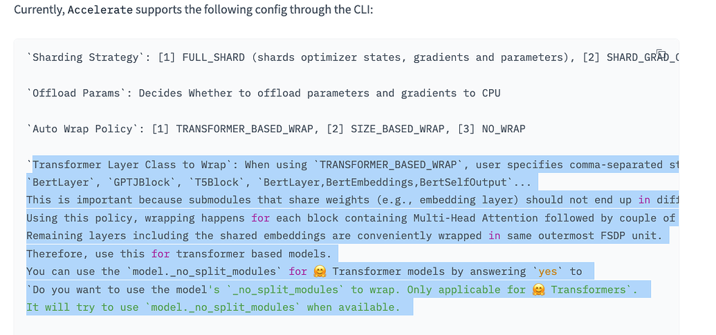 Accelerate FSDP config prompts - 🤗Accelerate - Hugging Face Forums