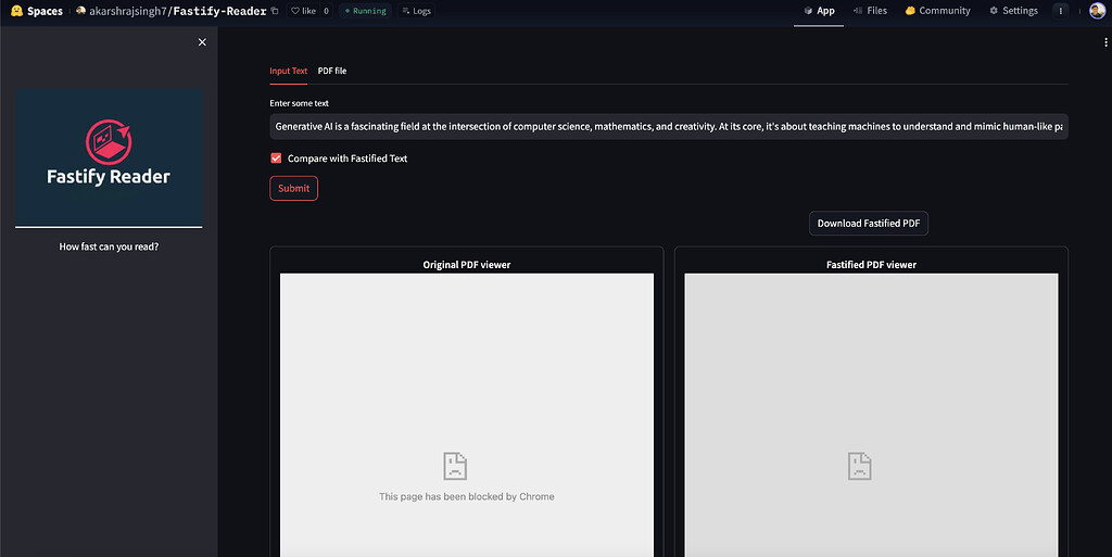 Streamlit - How to render PDF file (Blocked by Chrome) - Spaces - Hugging Face Forums