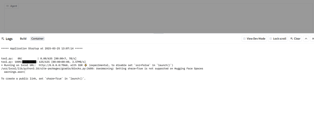 Error: agent course - Beginners - Hugging Face Forums