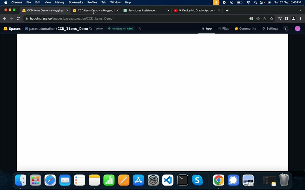 Can't able to see UI when the model is running - Spaces - Hugging Face Forums