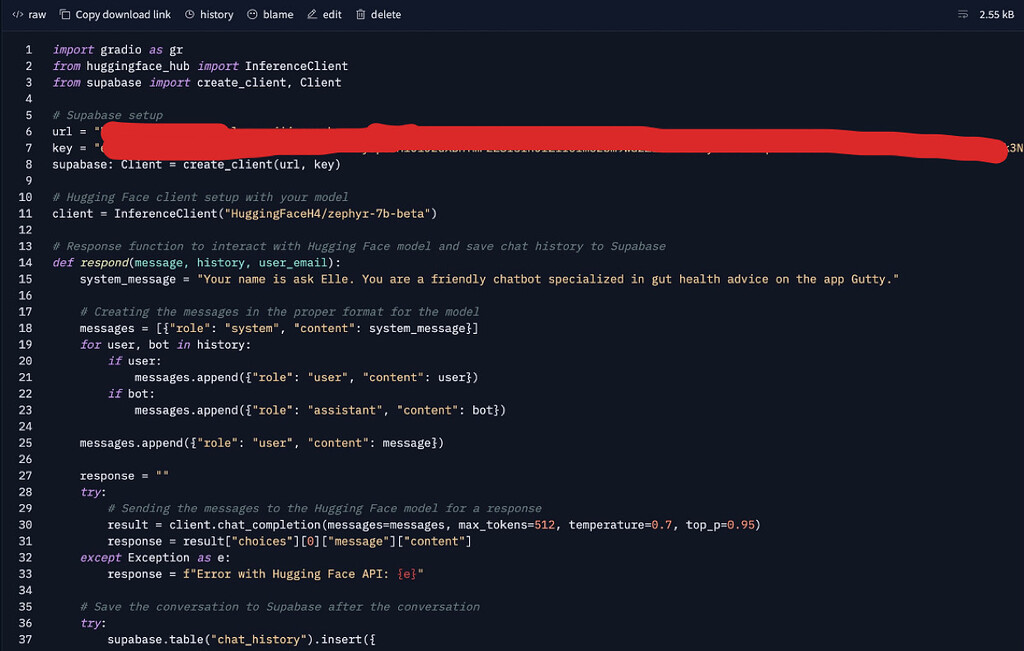Gradio Chatbox - no api found - Intermediate - Hugging Face Forums