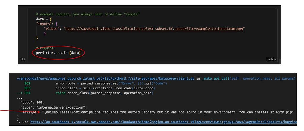 How to specify requirement for a decord Python library to SageMaker? - Beginners - Hugging Face ...