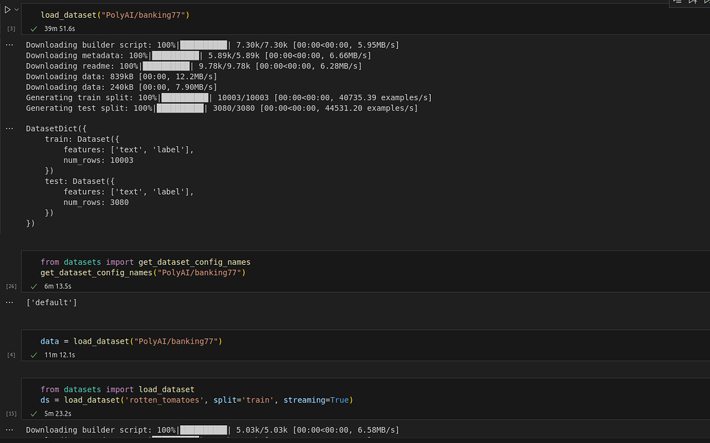 Loaddatasets Is Extremely Slow In Loading Hf Datasets Beginners Hugging Face Forums
