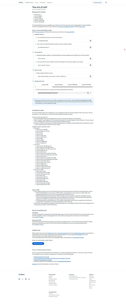 Meta LLaMA model access granted but still restricted on Hugging Face ...