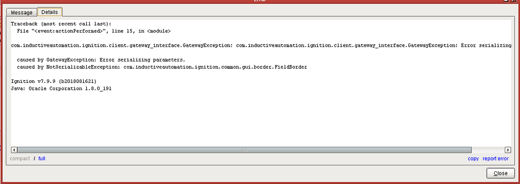 Error on Button Script - Ignition - Inductive Automation Forum