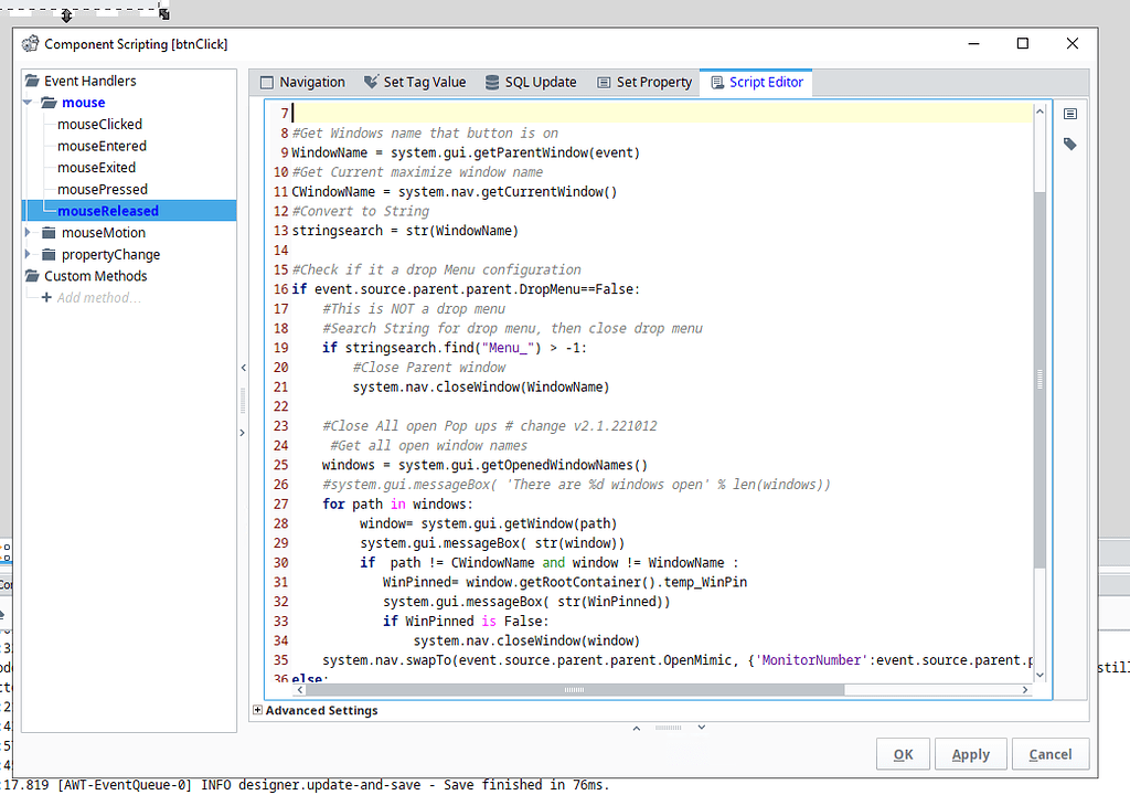 How to get window custom property for each window Instances - Ignition - Inductive Automation Forum