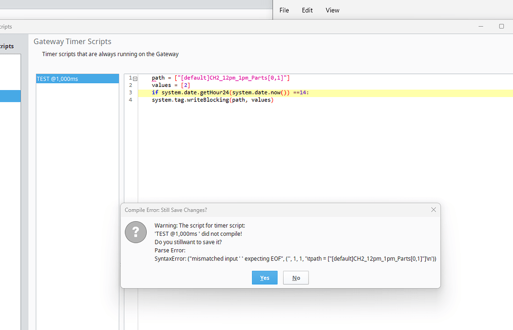 Error In Time Script Ignition Inductive Automation Forum
