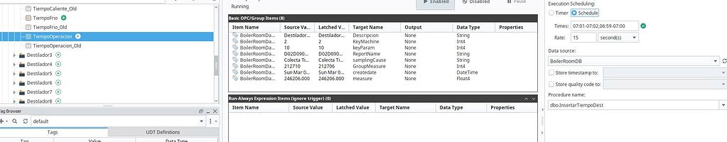 Scheduled Transaction Group did not executed - Ignition - Inductive Automation Forum