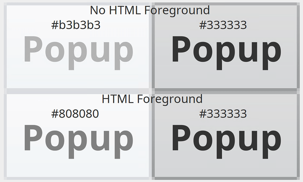 Disabled text color with HTML - Ignition - Inductive Automation Forum