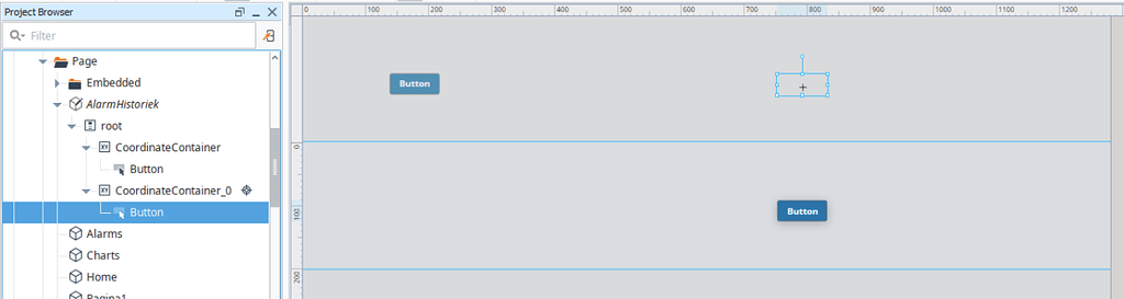 Blue rectangle around perspective components odd position - Ignition ...