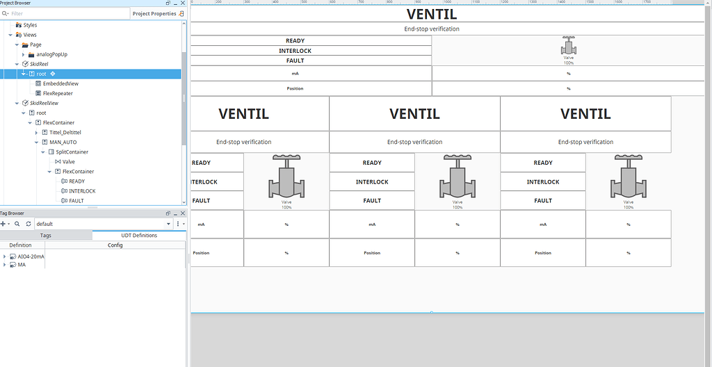 Symbol changes when brought up in flex repeater and embeddedView? - Ignition - Inductive ...