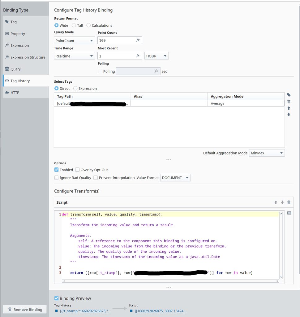 Convert return format query to DOCUMENT type - Ignition - Inductive Automation Forum