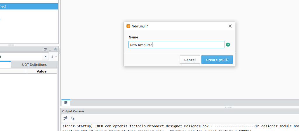 Change button text on CreateResourceDialog box - Module Development ...
