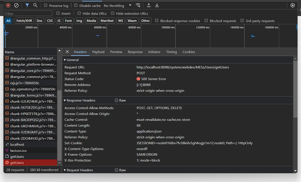 Web Dev -API 500 server error - Ignition - Inductive Automation Forum
