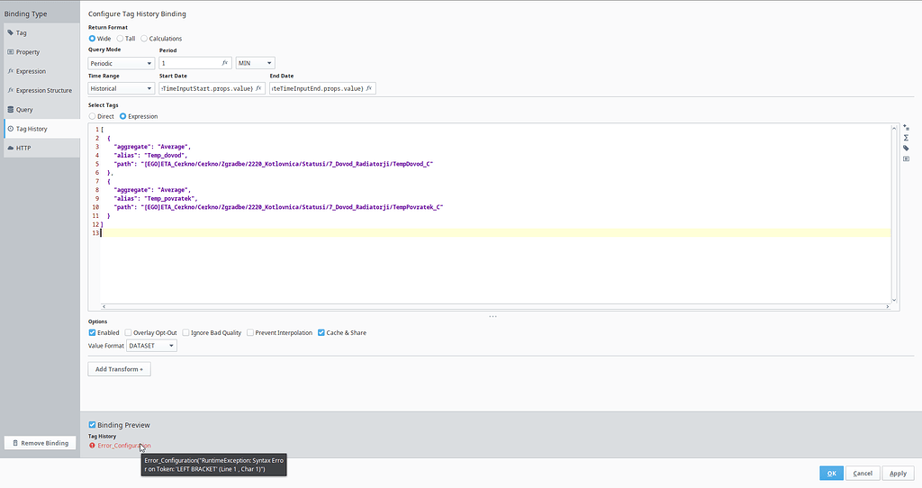 Tag history as Expression - Ignition - Inductive Automation Forum Tag history as Expression - Ignition - Inductive Automation Forum