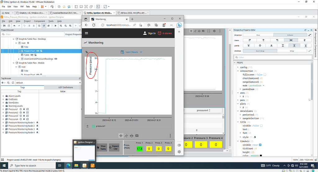 Vertically Center Axis Label on Powerchart - Ignition - Inductive ...