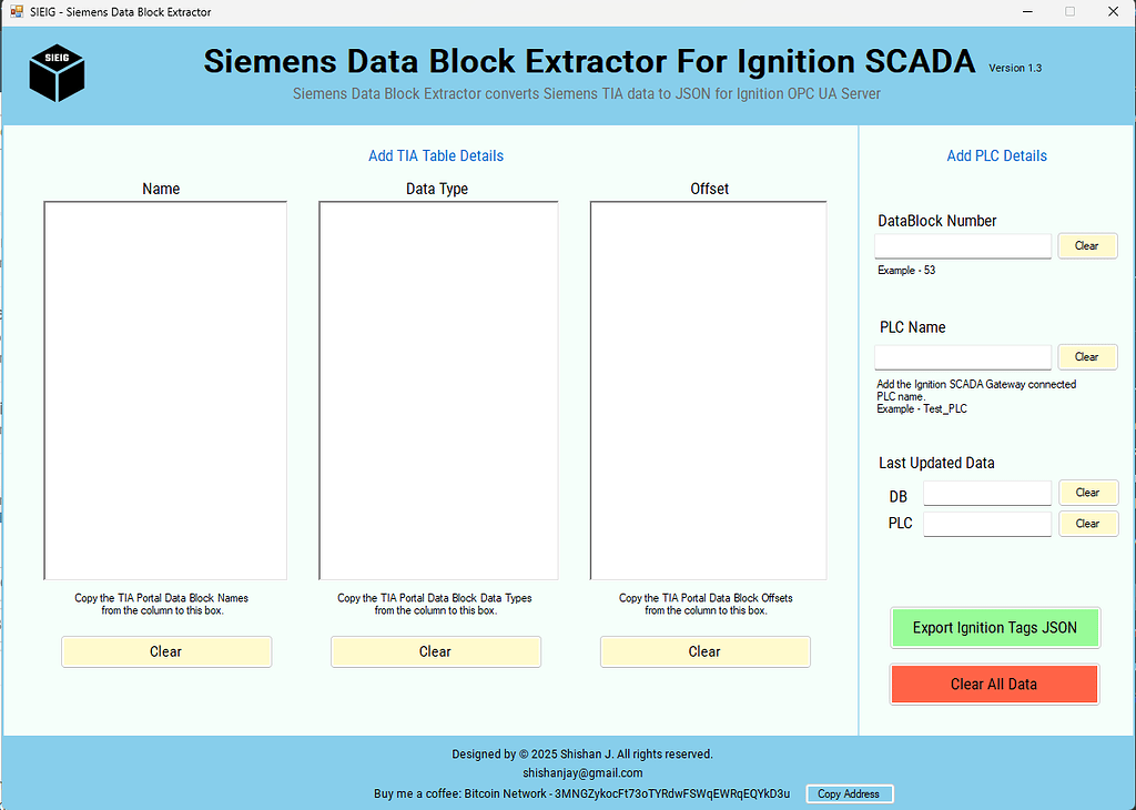 SIEIG - Siemens Data Block Extractor for Ignition OPC Tags - Ignition ...