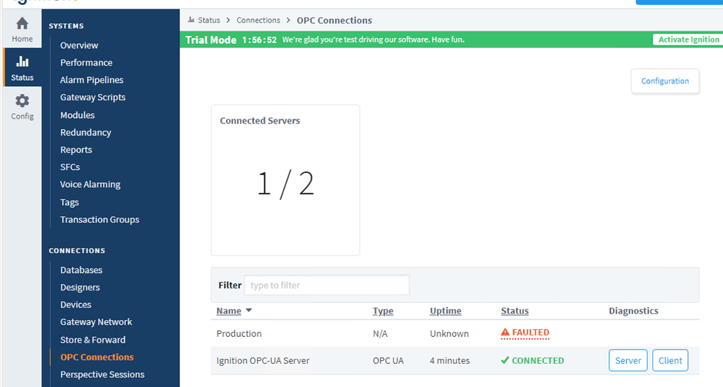 Remove entry in OPC Connections - Ignition - Inductive Automation Forum
