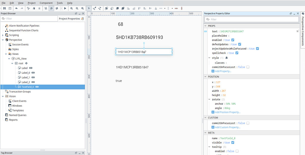 Need help adding/modifying built in property for text field - Ignition - Inductive Automation Forum