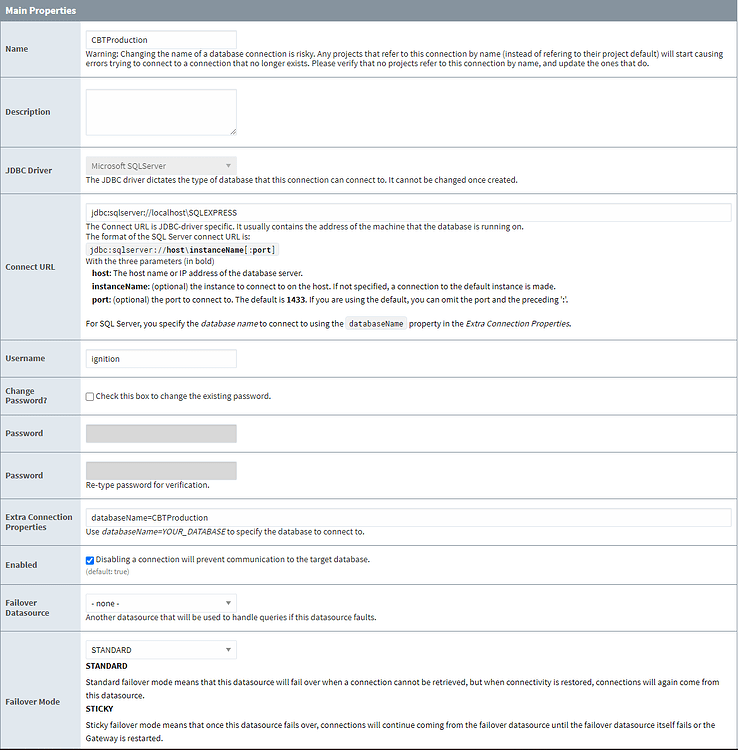 Ignition 81 Mssql Express Database Connection Issues Ignition Inductive Automation Forum