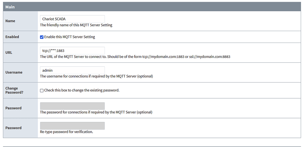 Mqtt Engine Status Not Connected Since Install Cirrus Link Modules 3rd Party Modules
