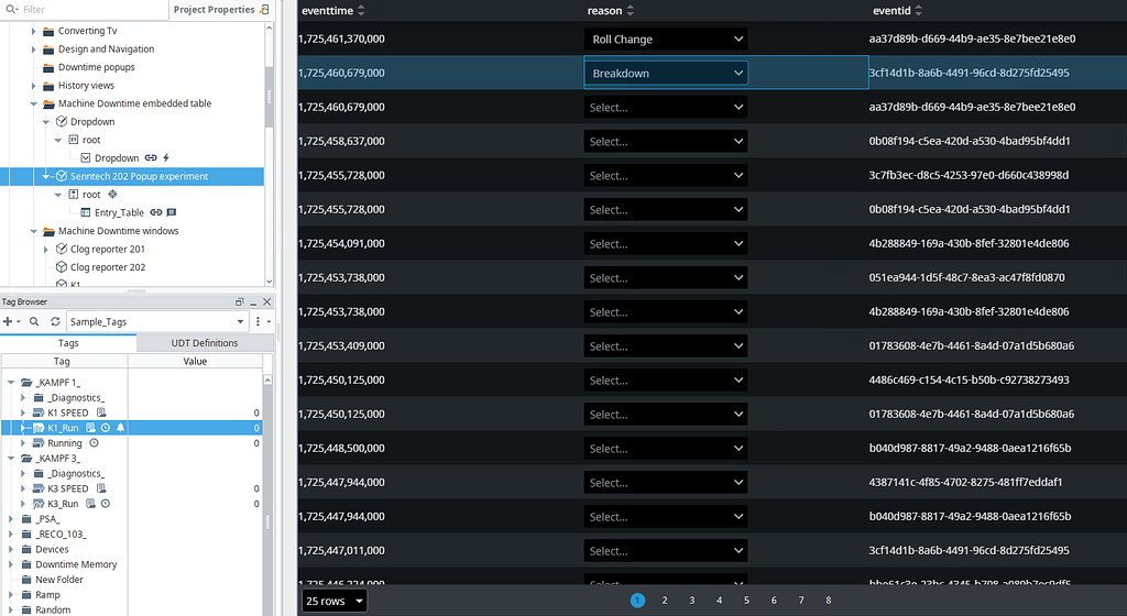 Table write to db - Ignition - Inductive Automation Forum