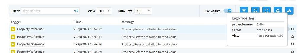 Troubleshooting a property reference log error - Ignition - Inductive Automation Forum