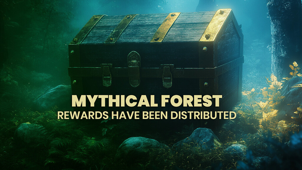 Mythical Forest Rewards Have Been Distributed - General - Mythos Foundation