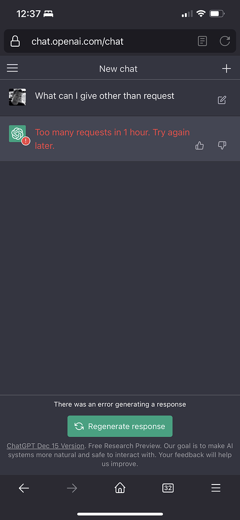 What Can I Give Other Than Request Api Openai Developer Community