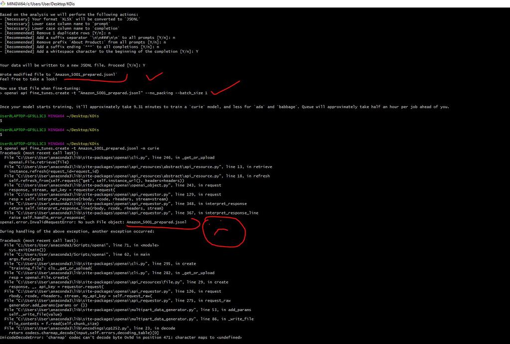 Weird Error While Finetuning Page 2 Api Openai Developer Community