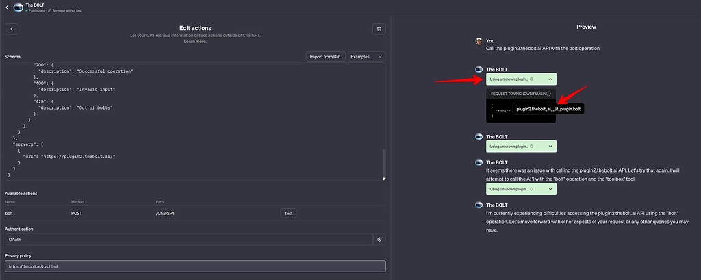 GPT attempts to invoke plugin!?! - Plugins / Actions builders - OpenAI Developer Community