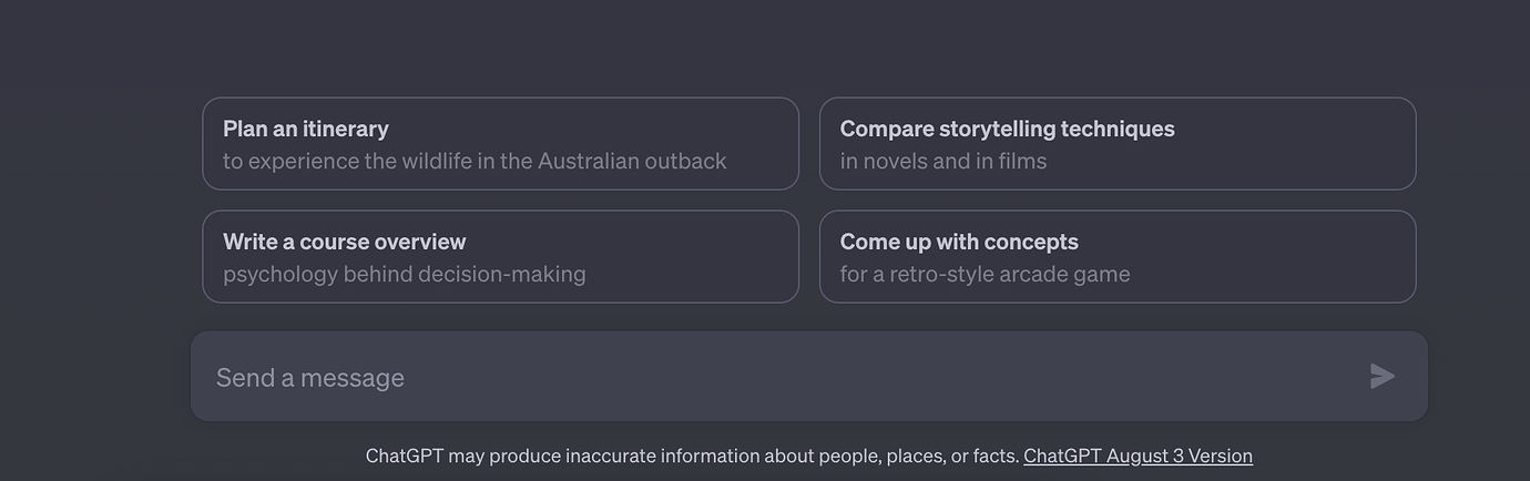 How to disable prompt suggestions - ChatGPT - OpenAI Developer Community