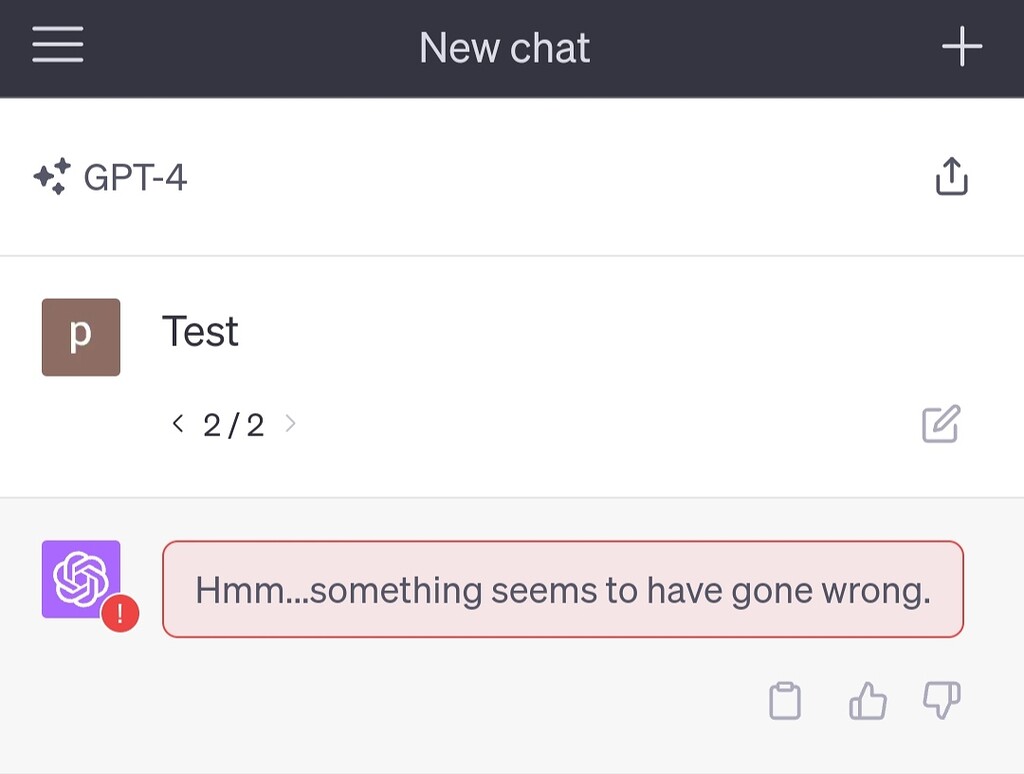 ChatGPT 4 out of reach, GPT 3.5 works fine - ChatGPT - OpenAI Developer Community