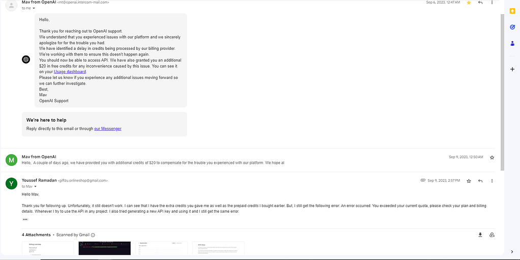 Api Bug And No Support Reply What Do I Do Api Openai Developer Community