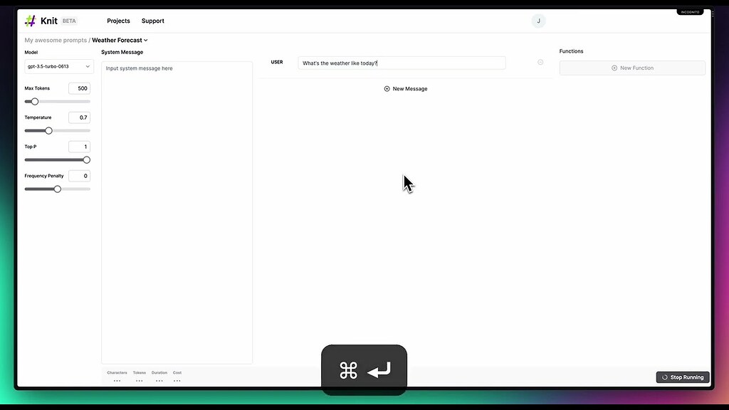 Tutorial: How to debug your prompt with function calls on Knit - Community - OpenAI Developer ...