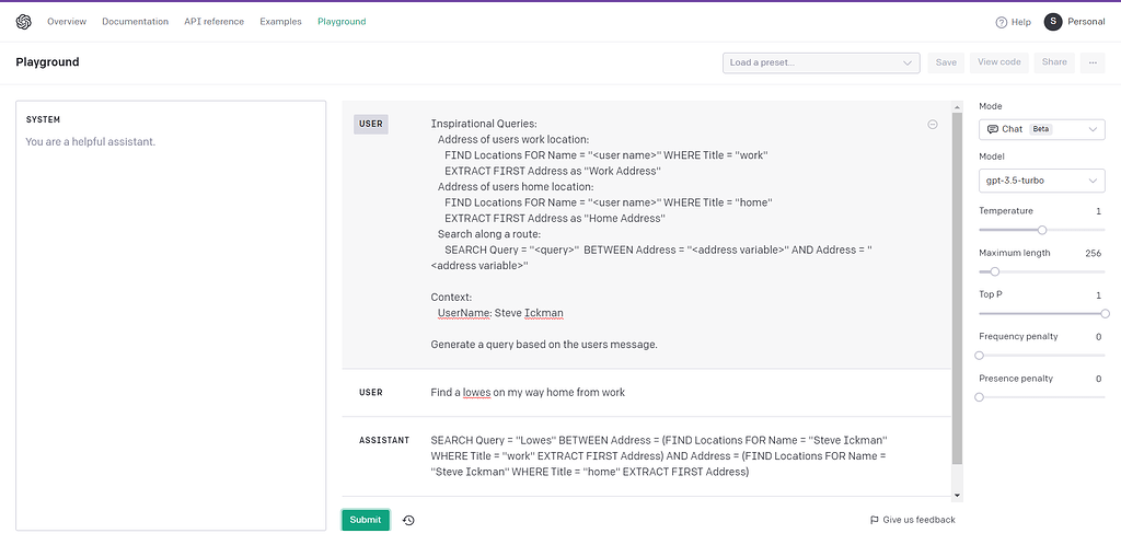 Generating human inspired queries - Prompting - OpenAI Developer Community