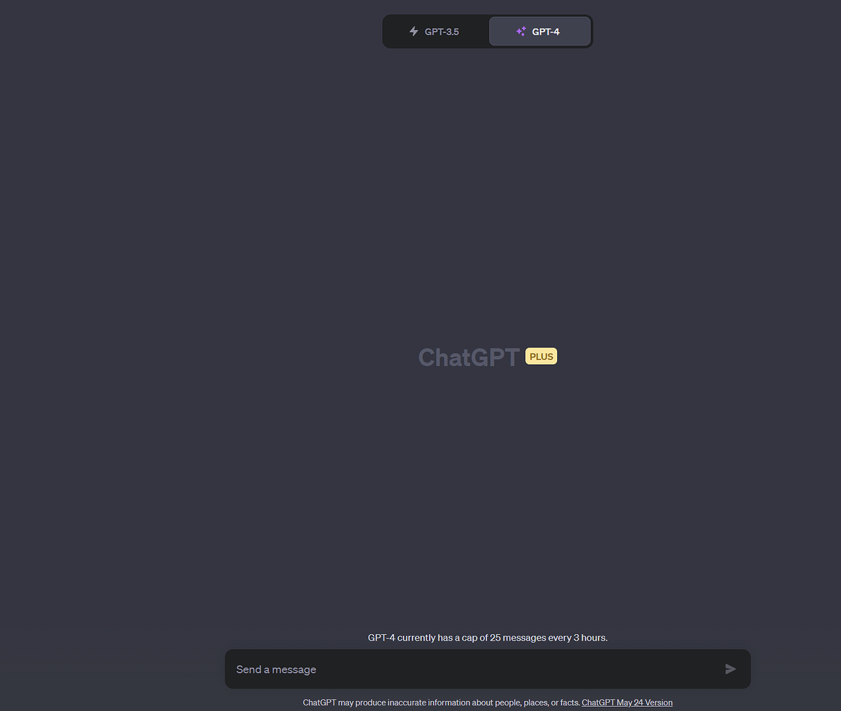 ChatGPT-4 missing upload button (solved, confusing UI) - ChatGPT - OpenAI Developer Community