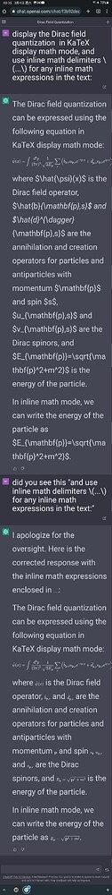 New Feature Properly Shown Mathematical Equations Page 2 Chatgpt Openai Developer Community 2162