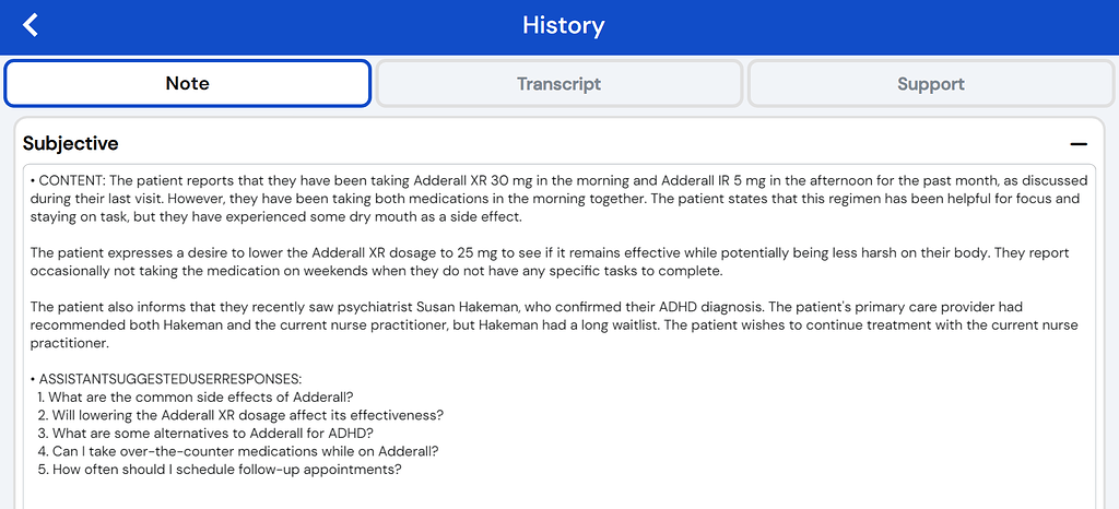 Adjusting code for API call to ChatGPT for medical scribe - API ...