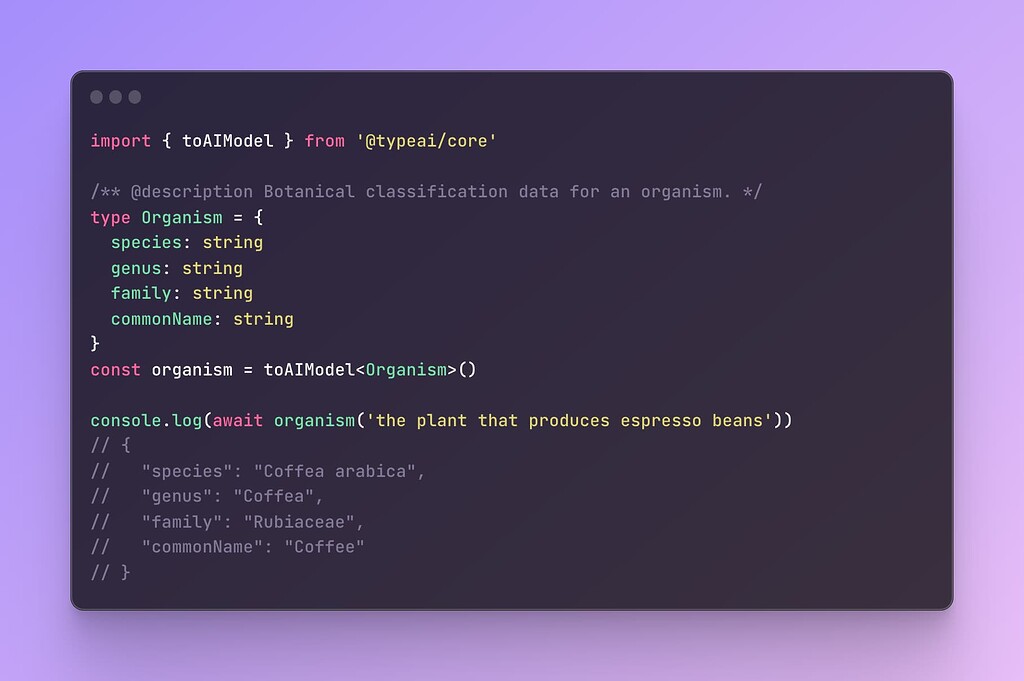 GitHub - TypeAI-dev/typeai: An AI Engineering Framework for TypeScript ...