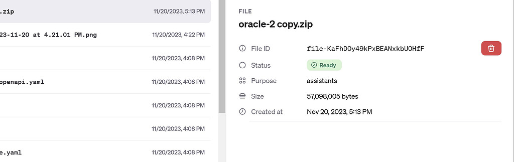 I'm not able to download files that I have either uploaded via FILES or an Assistant - Bugs ...