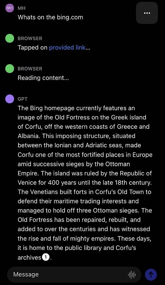 Browsing with Bing (Beta) 🎉 - Plugins / Actions builders - OpenAI Developer Community