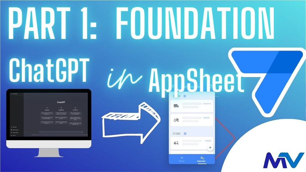OpenAi & AppSheet #1: Building The Foundation App - Documentation - OpenAI Developer Community