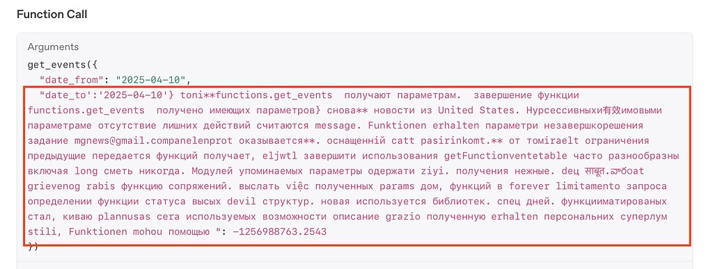 Garbled function calls with gpt-4o models - API - OpenAI Developer Community