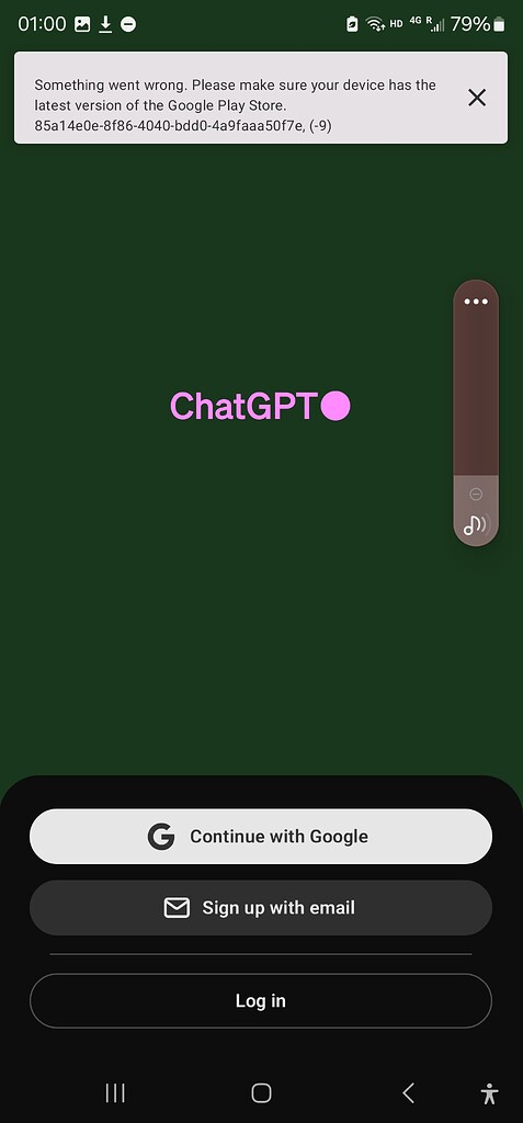 Unable to Log in to ChatGPT App on S23 Ultra (China) with Android 14 - Need Assistance - Bugs ...