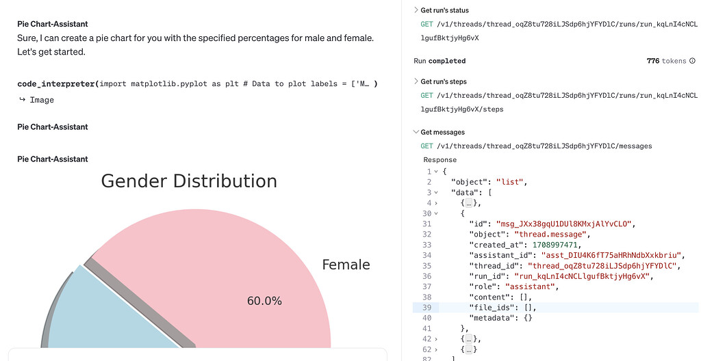 Assistant Api Empty Message Is Generated With Code Interpreter Tool For No Reason Bugs 