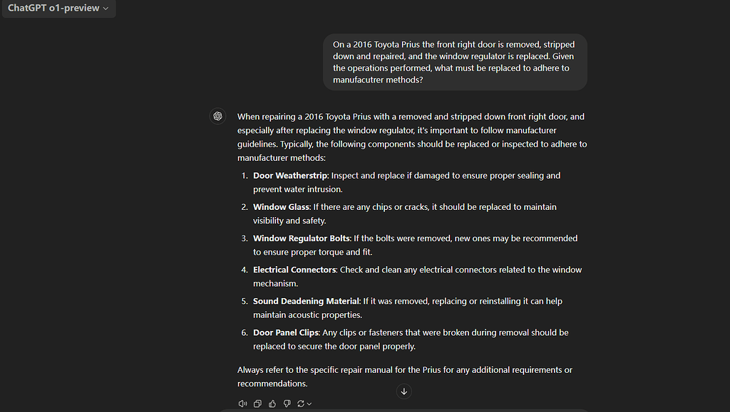 Unable To Use O1 Preview No Thought Process Bugs Openai Developer Community