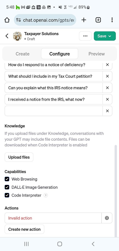 How to fix issues new GPT - not even a novice - API - OpenAI Developer Community