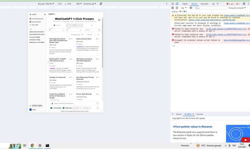 There is a problem with chatgpt that I cannot solve - ChatGPT - OpenAI Developer Community
