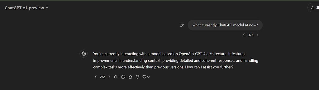ChatGPT always responds as the ChatGPT-4 model, even after switching to another model - Bugs ...